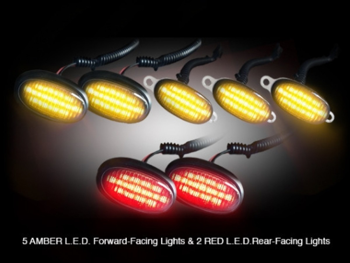 RECON SVT Raptor LED Fender & Grille Light Kit - 264139BK | Levittown Ford