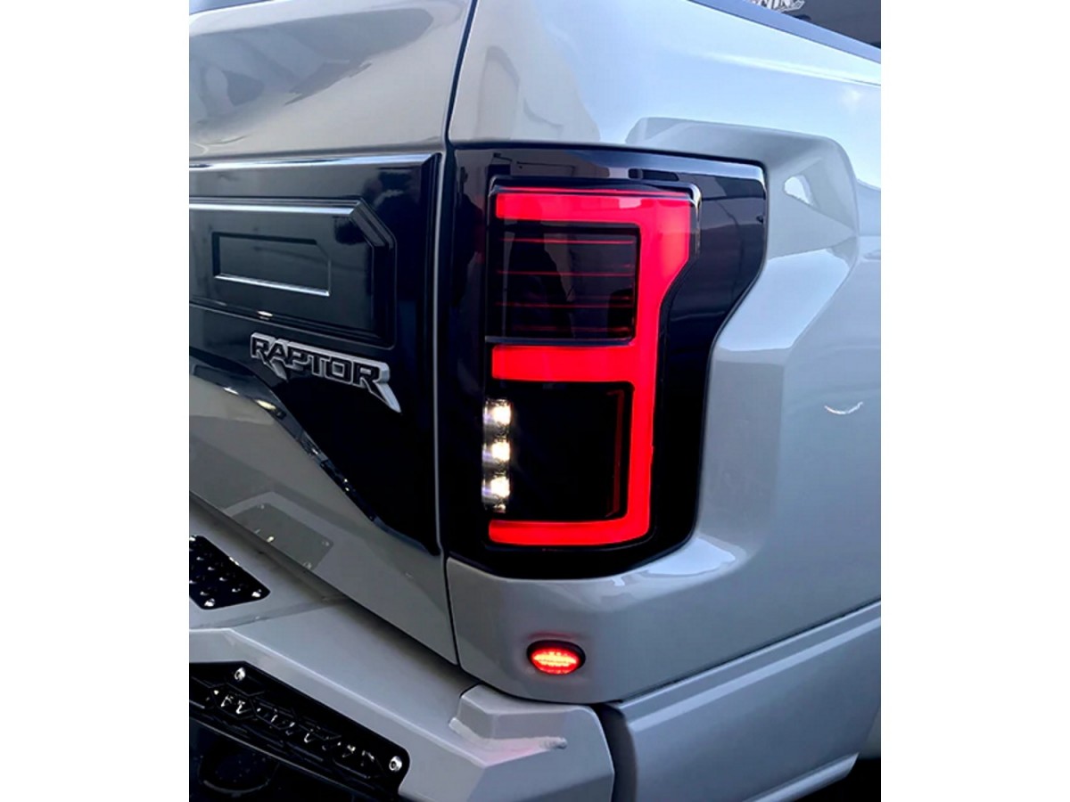 Recon OLED Tail Lamps Set Of Two Replaces OEM LED Lights Smoked Color ...