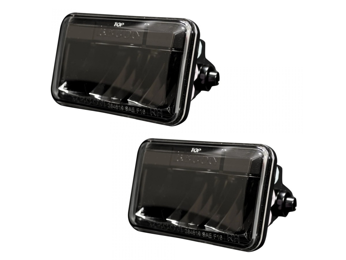 Recon LED Fog Lights Set Of Two Smoked Black - 264519BK | Levittown Ford
