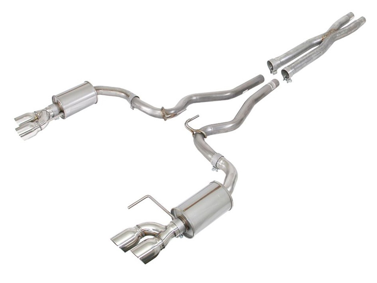 Roush Performance Cat Back Exhaust Kit For 5.0L V8 Engine With Quad ...