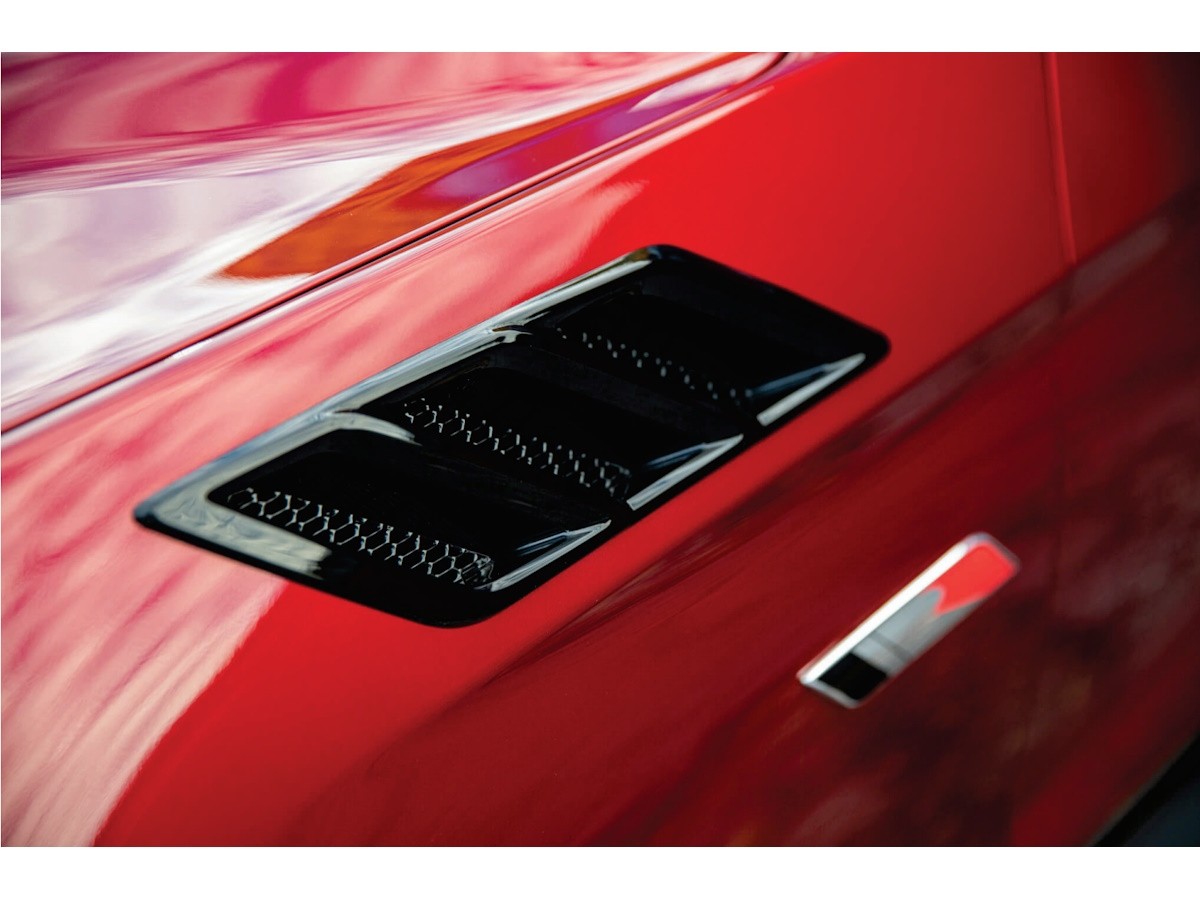 Roush Performance Gloss Black Fender Vent Heat Extractors Kit Of Two ...