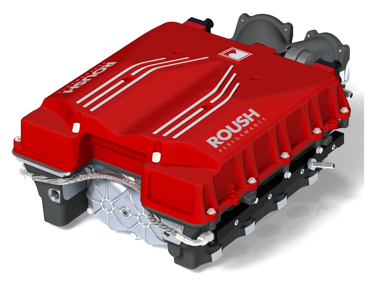 Roush Performance 810 HP Phase 2 Supercharger For 5.0L Engine GT & Dark ...