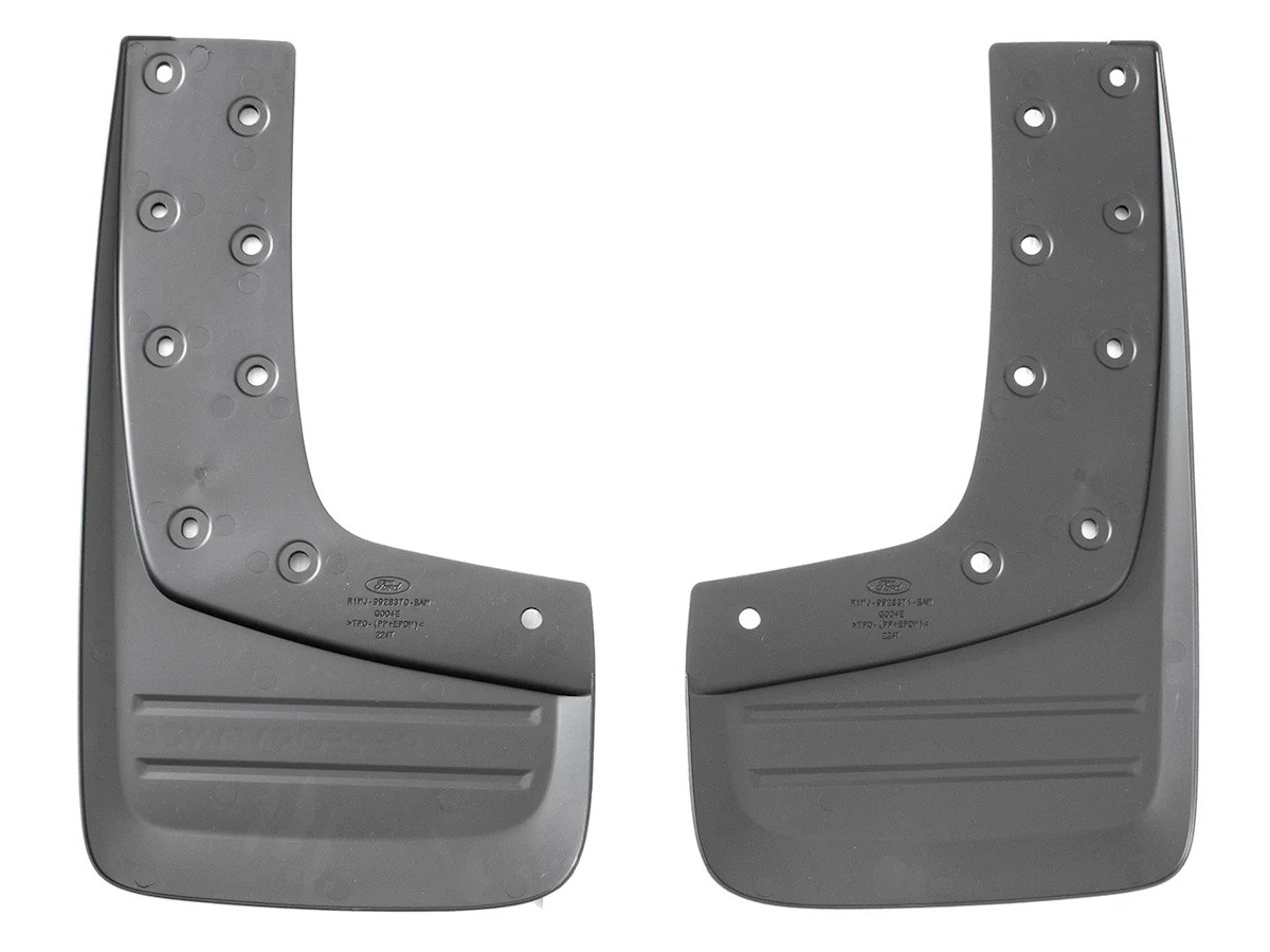 Ford Rear Molded Black Splash Guards With Embossed Ford Performance ...