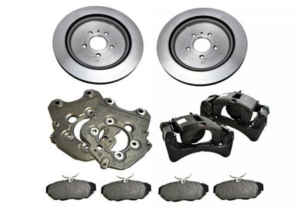 Genuine Ford Racing Brake Kit - Rear GT500 Upgrade - GT500REARBRAKEKIT ...