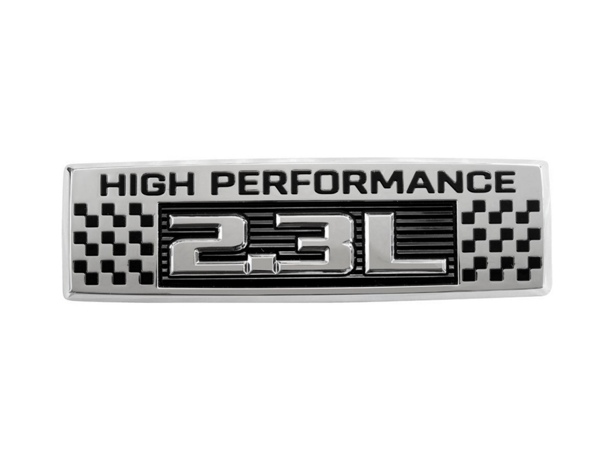 Ford Fender Emblem - High Performance 2.3L - Right - LR3Z-16228-AA ...