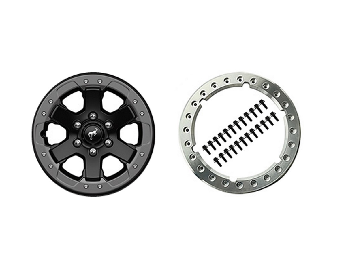 Ford Performance Wheel 17 X 8 0 Badlands Beadlock Wheel Kit With