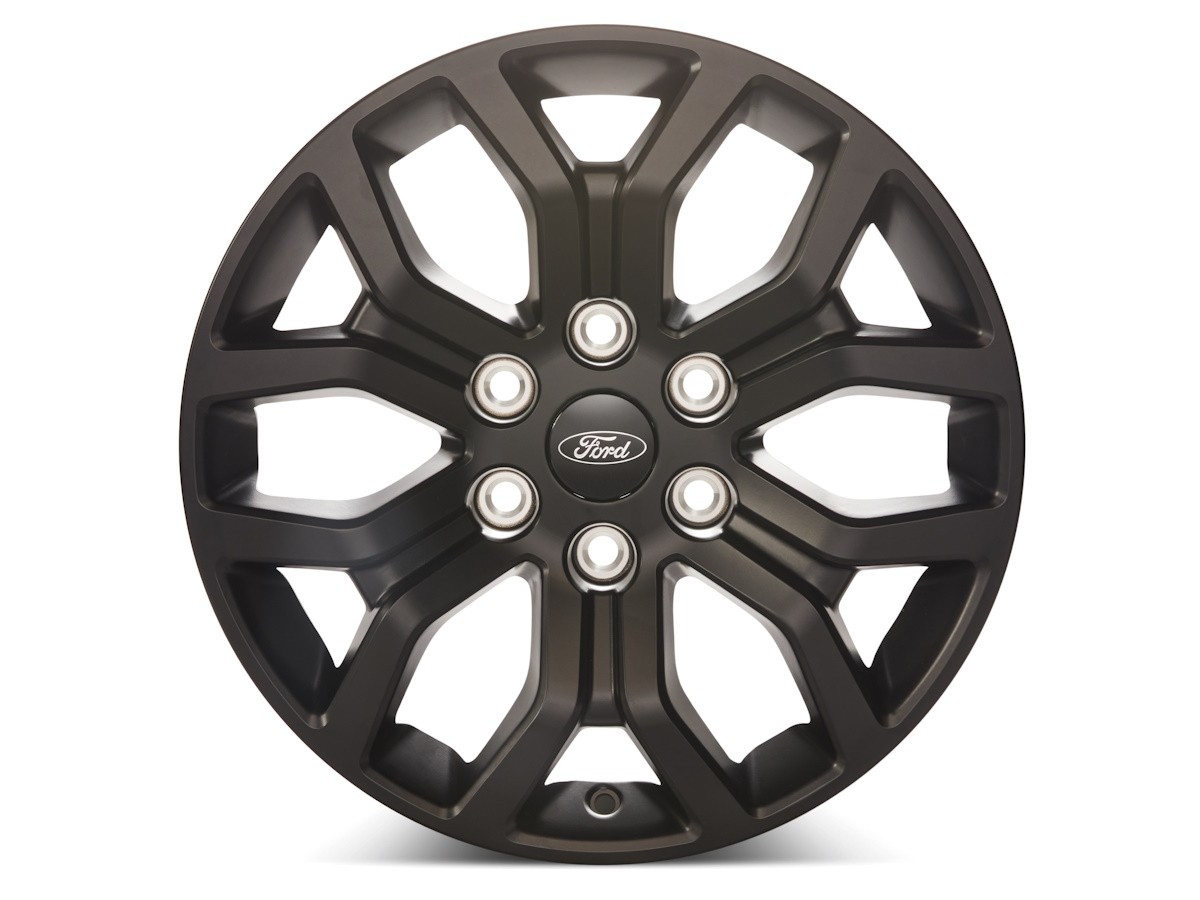 Ford Performance 18x7.5-Inch Matte Black Wheels Kit Of Four With TPMS ...