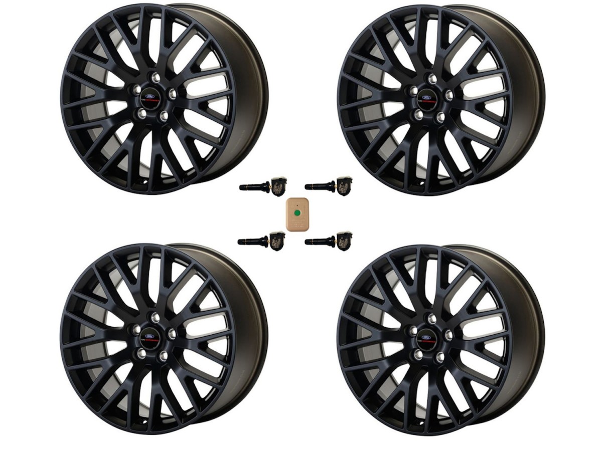 Ford Performance Wheel Kit I4 19" Matte Black With TPMS - M-1007K-M19XB ...