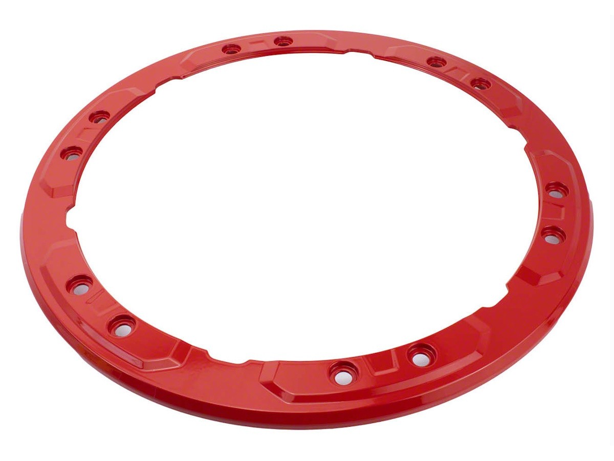 Ford Performance Red Bead Lock Trim Ring Single - M-1021-BLR ...