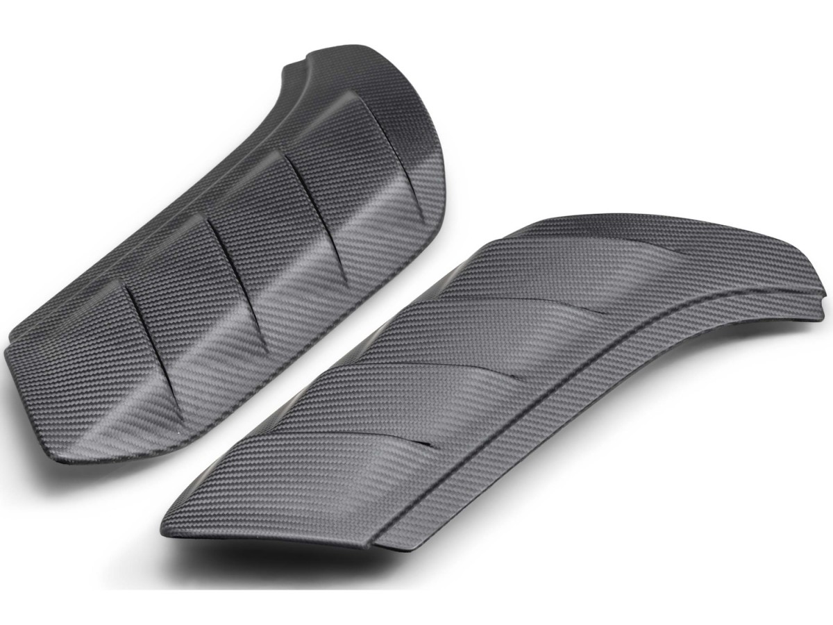 Ford Performance Carbon Fiber Fender Vents Kit Of Two With Matte Finish ...