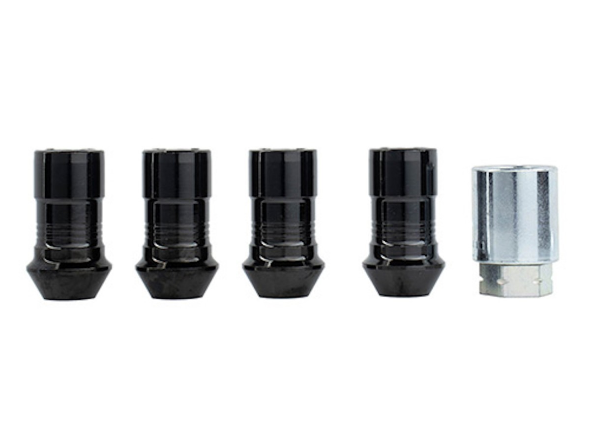 Ford Performance M14x1.5 Black Security Lug Nuts Kit Of 4 - M-1A043-A ...