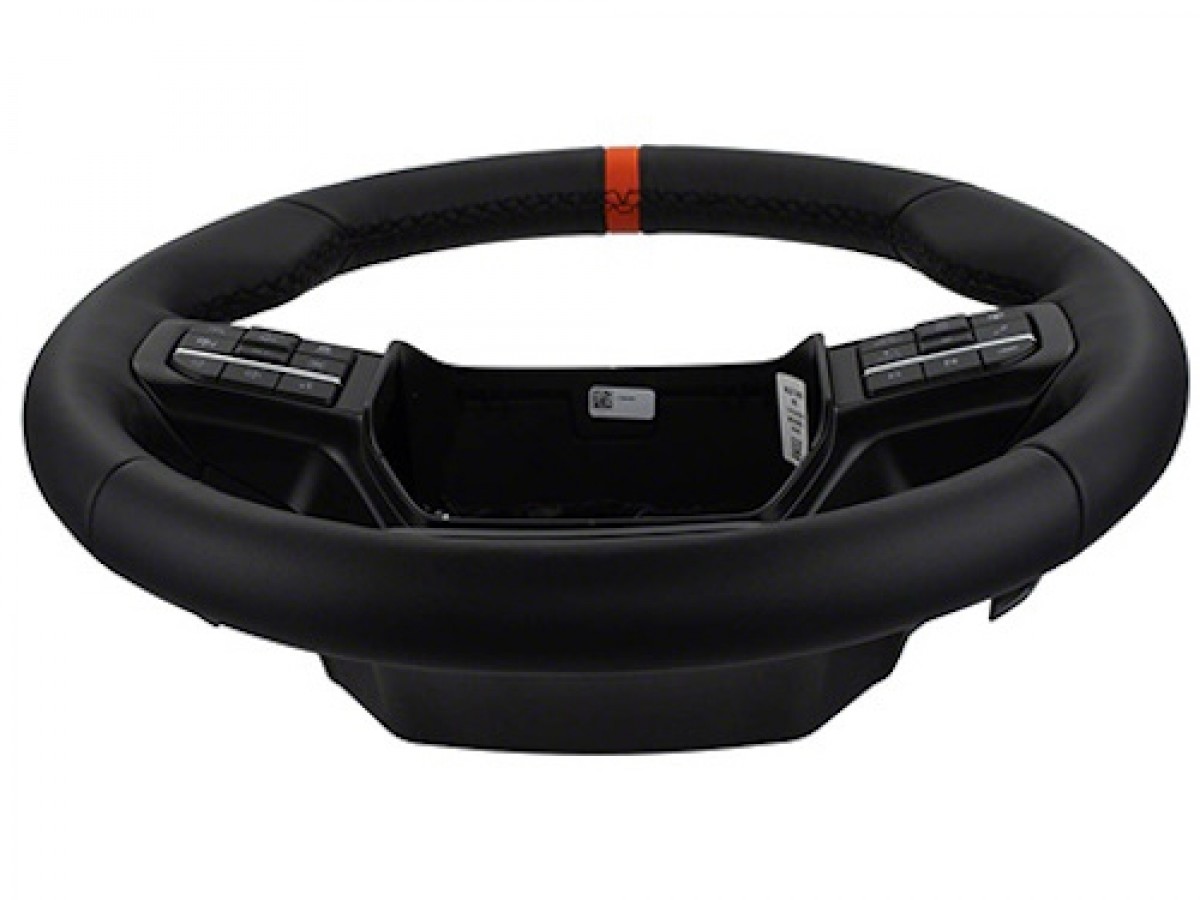 Ford Performance Steering Wheel Upgrade Kit In Black Perforated Leather ...