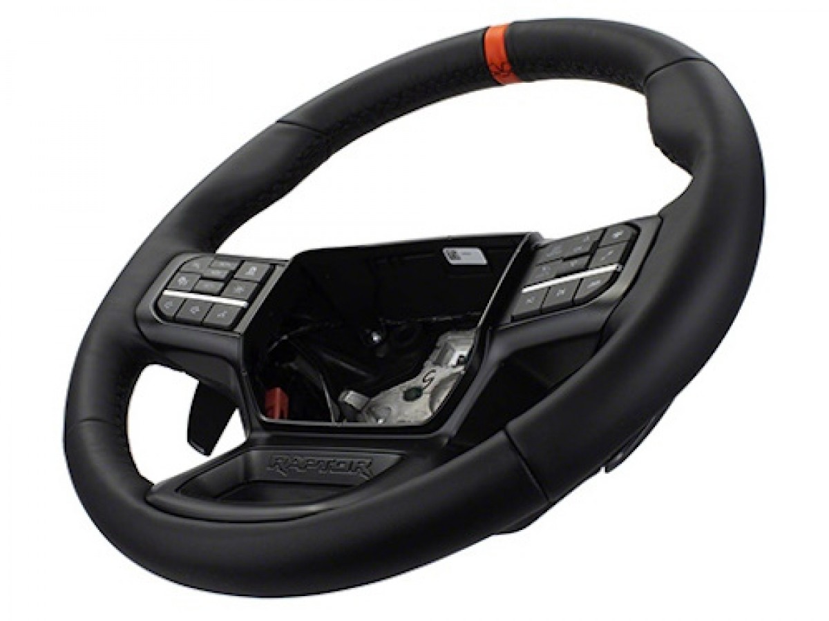Ford Performance Steering Wheel Upgrade Kit In Black Perforated Leather ...