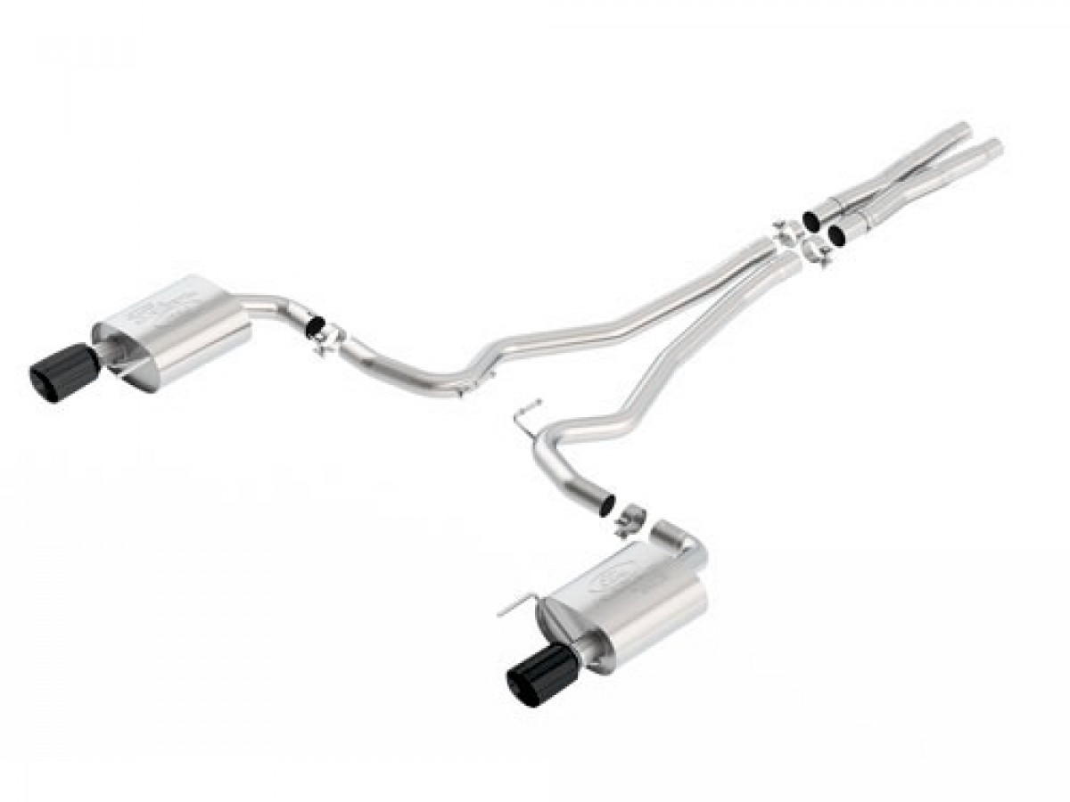 Ford Performance Exhaust System - 5.0L GT - Sport - Black - M-5200-M8SB ...