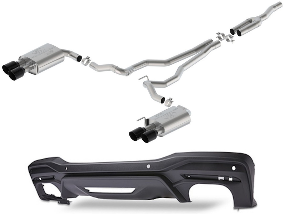 Ford Performance Borla 2.3L Extreme Non-Active Cat-Back Exhaust System ...