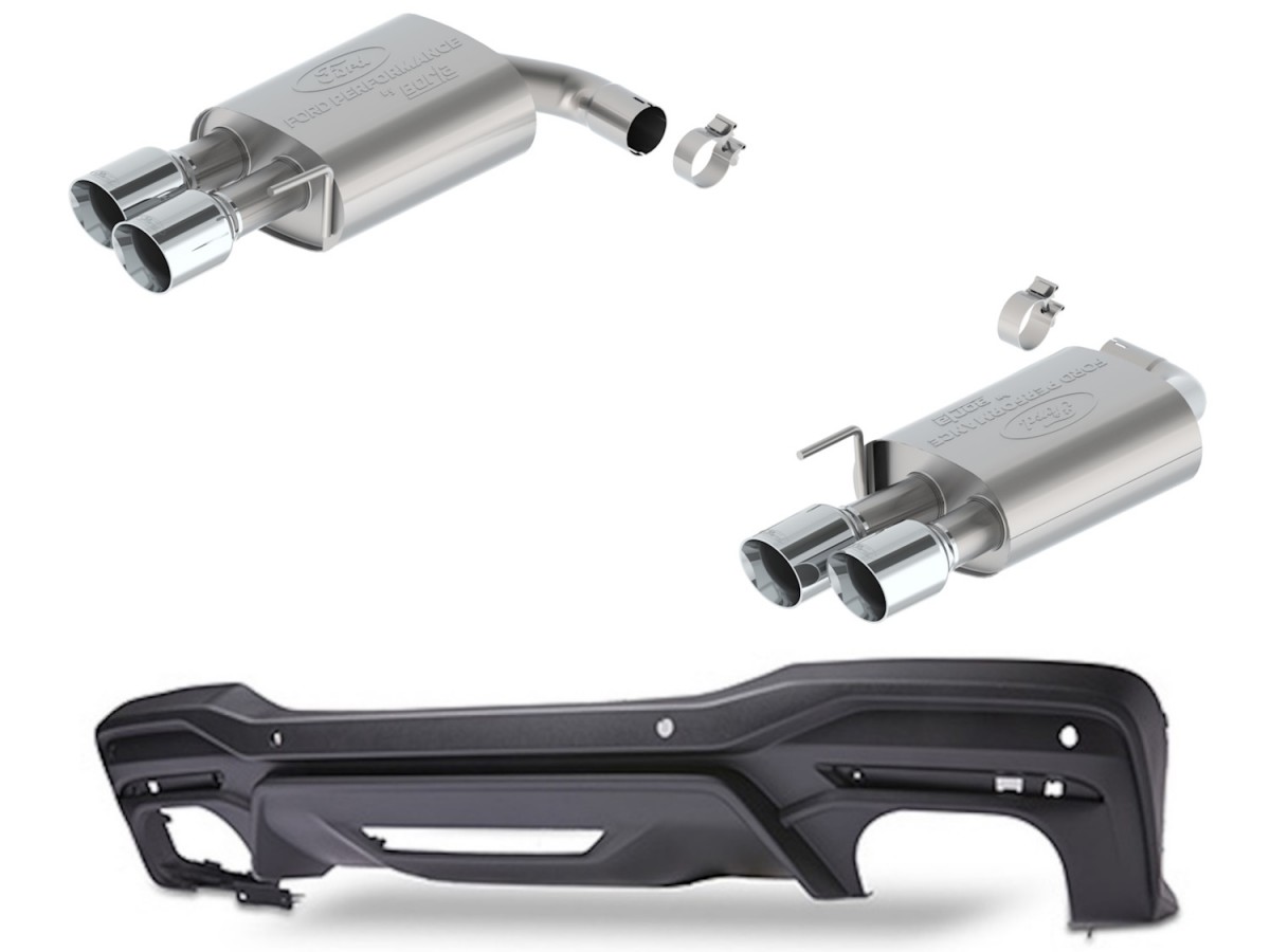 Ford Performance Borla 2.3L Extreme Cat-Back Non-Active Exhaust System ...