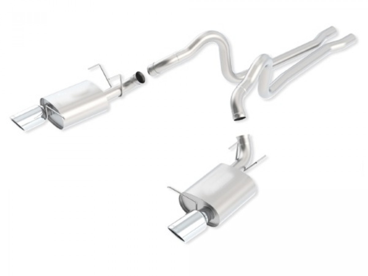 Ford Racing Exhaust Kit - 3 Inch Cat Back - GT & GT500 - M-5230-MGTCA30 ...