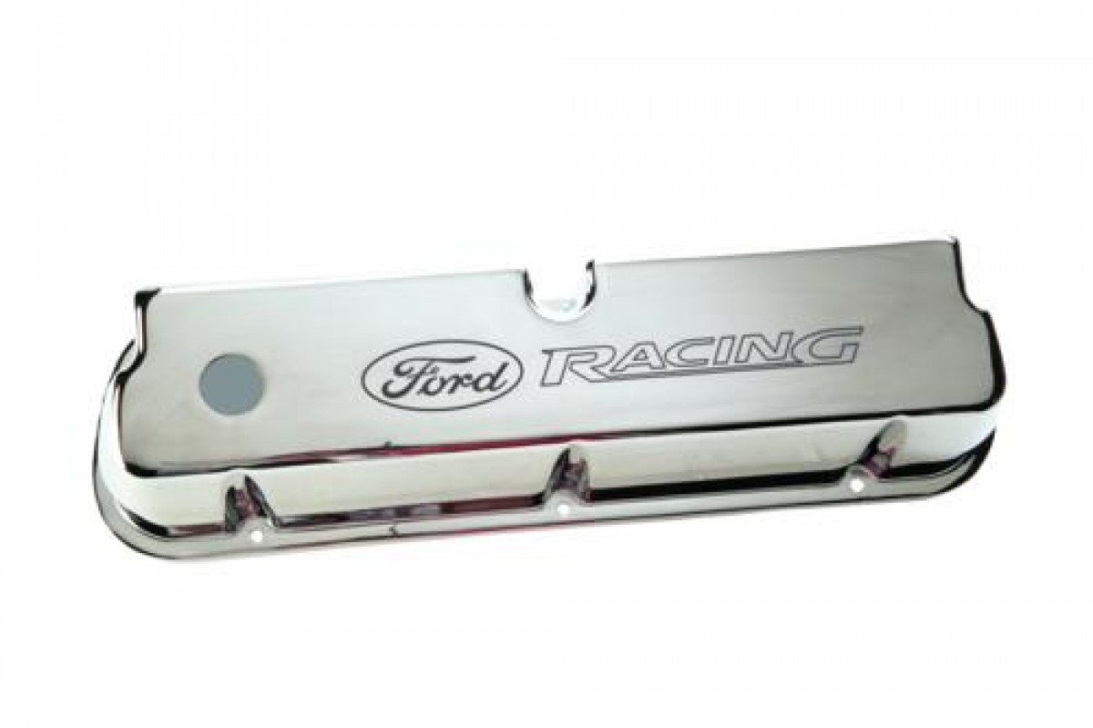 Ford Racing Chrome Aluminum Valve Covers - M-6582-LE302C | Levittown Ford