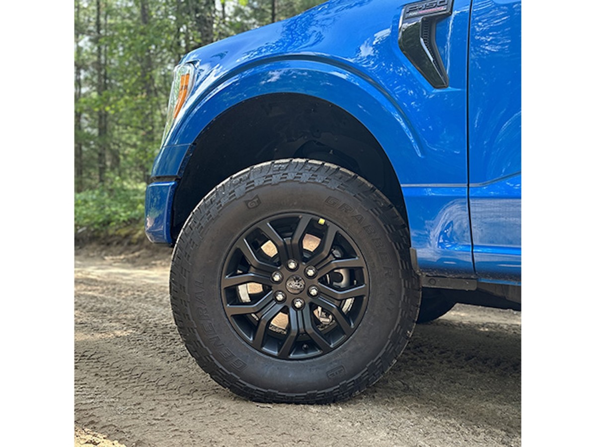 Ford Performance 18x7.5-Inch Matte Black Wheels Set Of Four - M-1007K ...