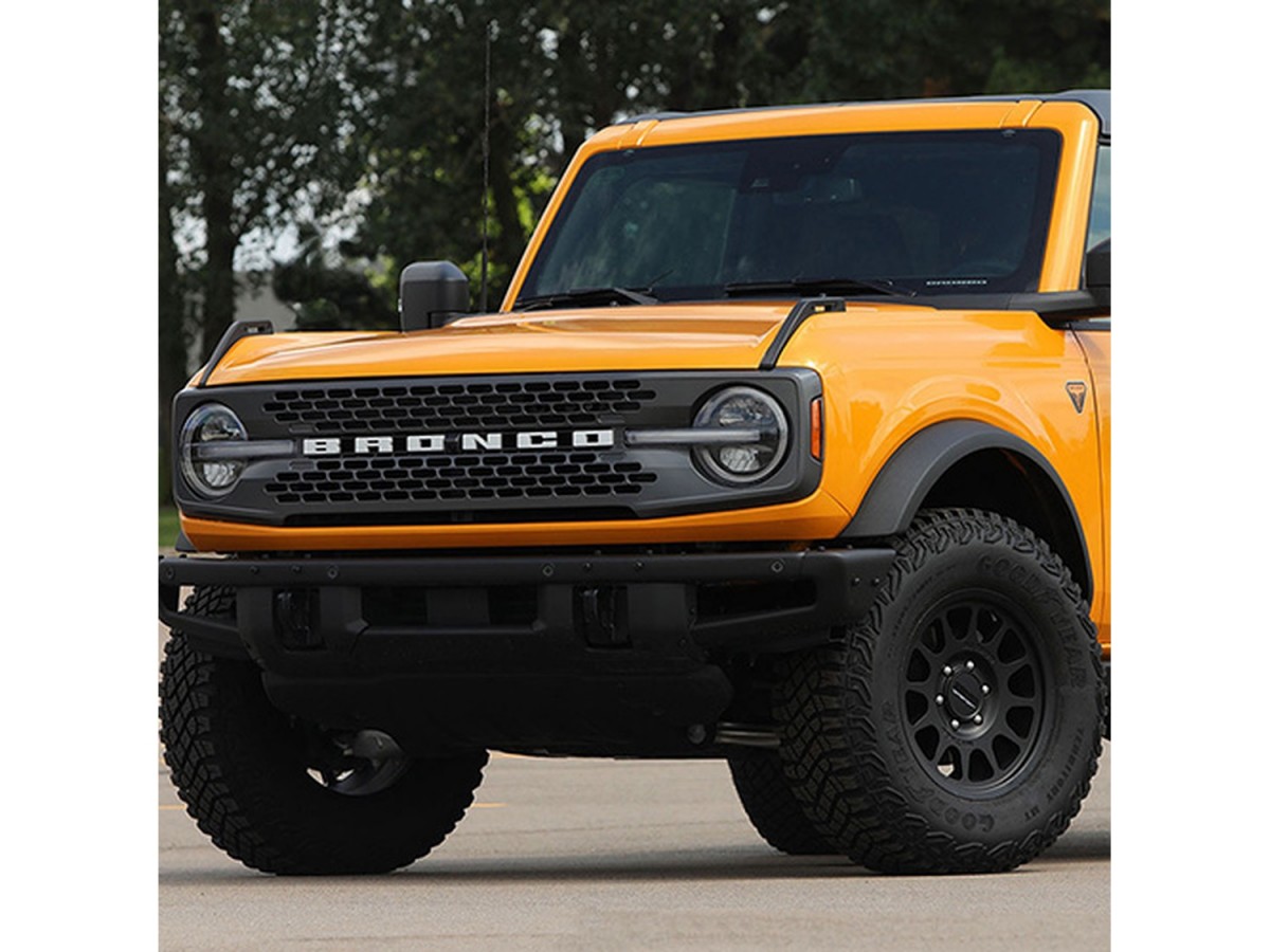 Ford Performance 17" x 8.5" Matte Black Set Of Five Off Road Wheels By ...