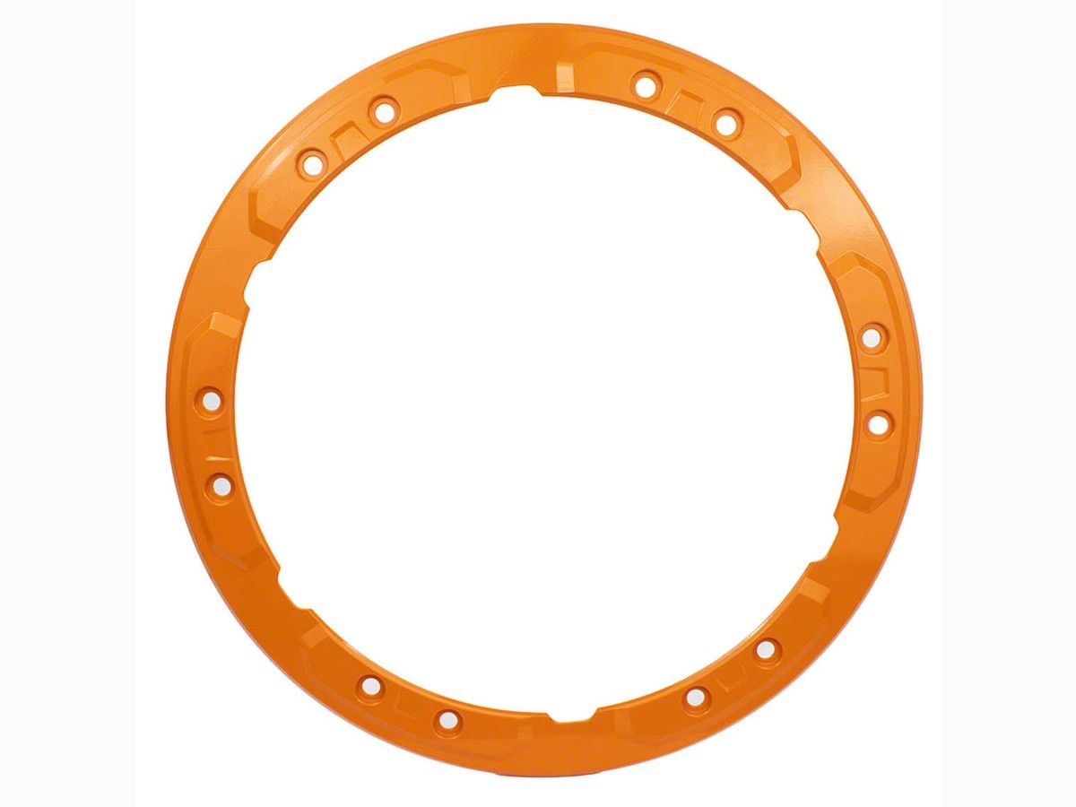 Ford Performance Orange Beadlock Wheel Trim Ring Single - M-1021-BLO ...
