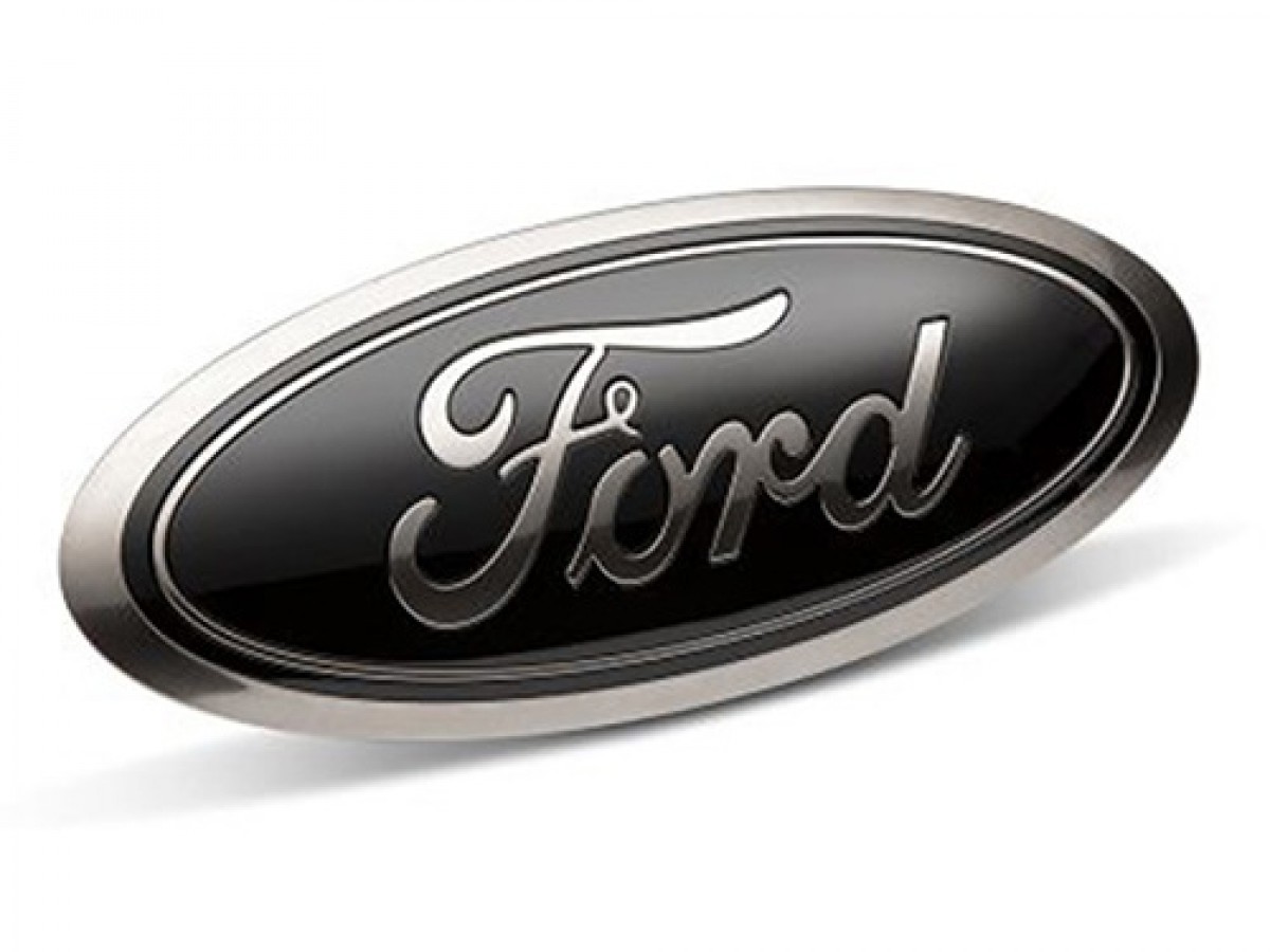 Ford Performance Black Smoked Chrome Oval Emblems For Front And Rear ...