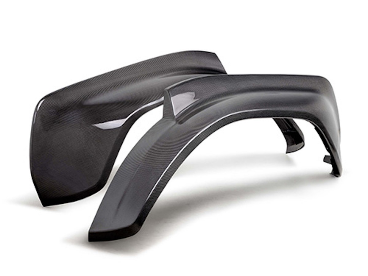 Ford Performance Carbon Fiber Fender And Door Flare Kit Front And Rear ...