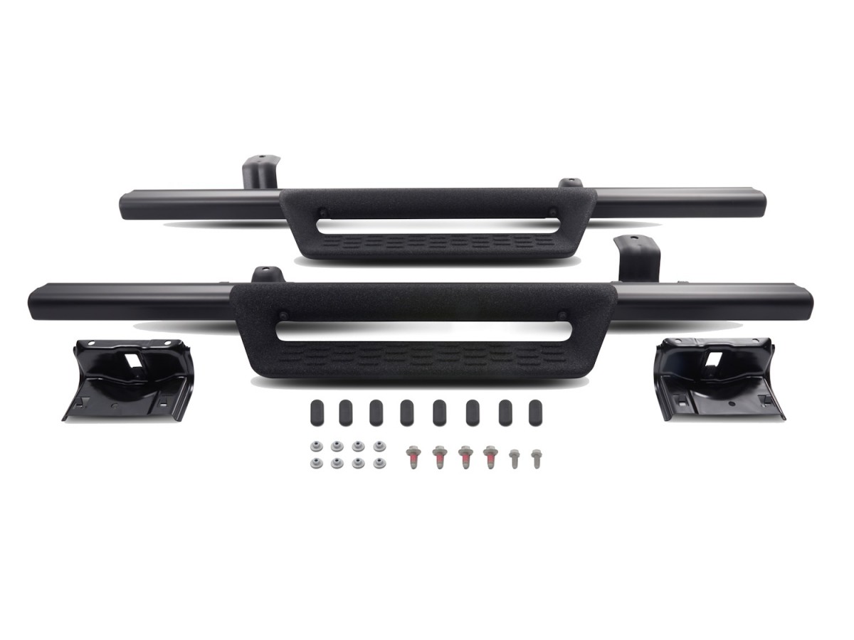 Ford Performance Off Road Hoop Steps For 2 Door Textured Matte Black ...