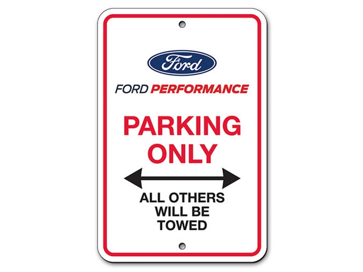 Ford Performance Parking Only Sign - M-1827-PARK | Levittown Ford
