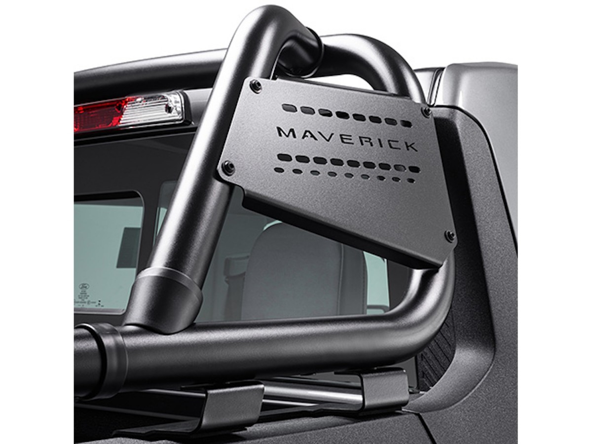 Ford Performance Off Road Chase Rack Black Steel With Maverick Logo On ...