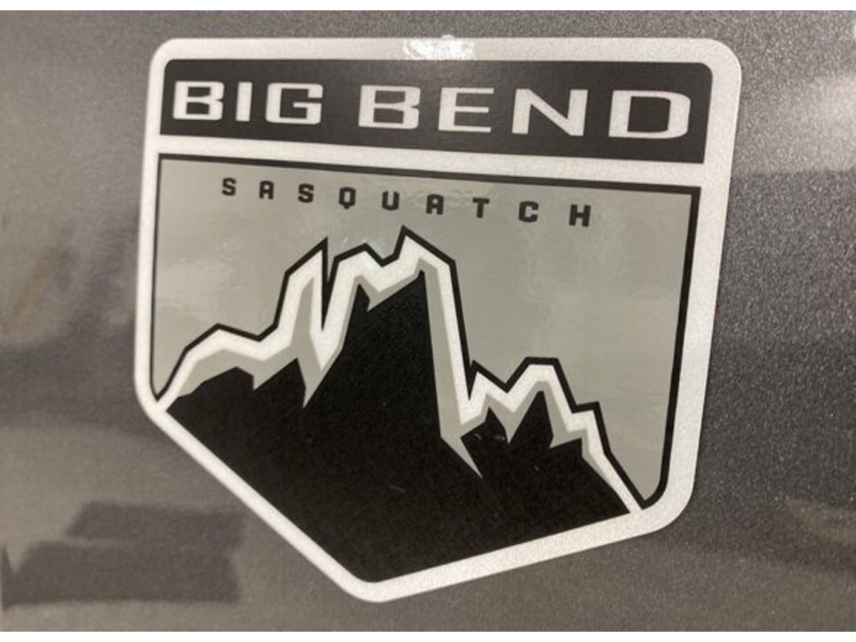 Ford Front Fender Emblem Big Bend Sasquatch - M2DZ-16720-H | Levittown Ford