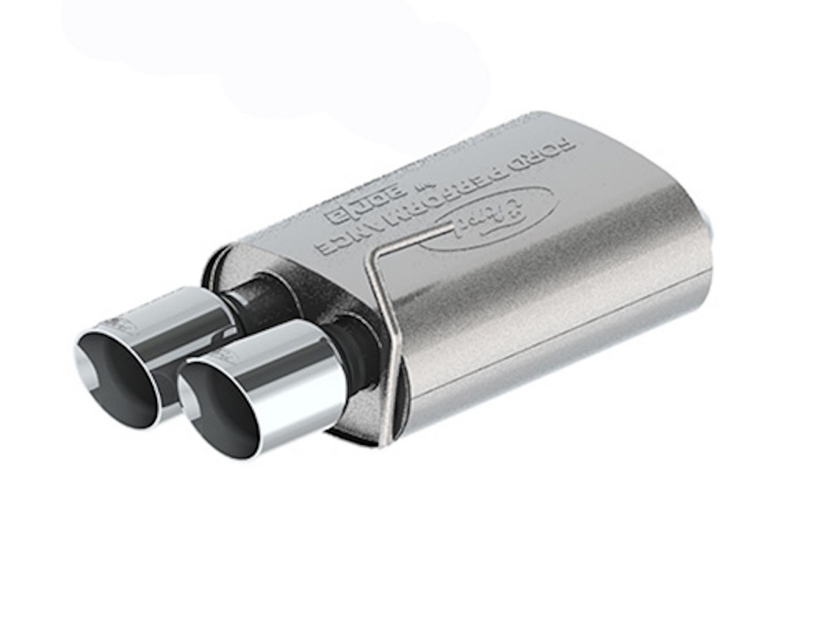 Ford Performance ST Sport Borla Exhaust Dual Rear Exit With Chrome ...