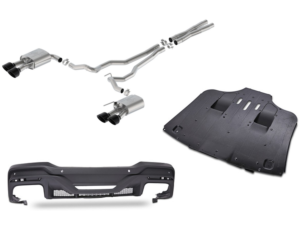 Ford Performance By Borla 5.0L Extreme Cat-Back Active Exhaust System ...