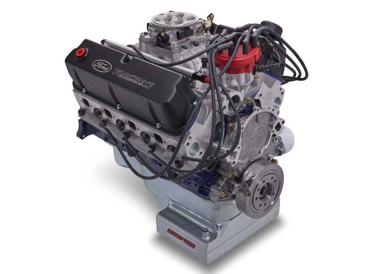 Ford Racing X2347 EFI Dressed 360 HP Crate Engine Front Sump - M-6007 ...