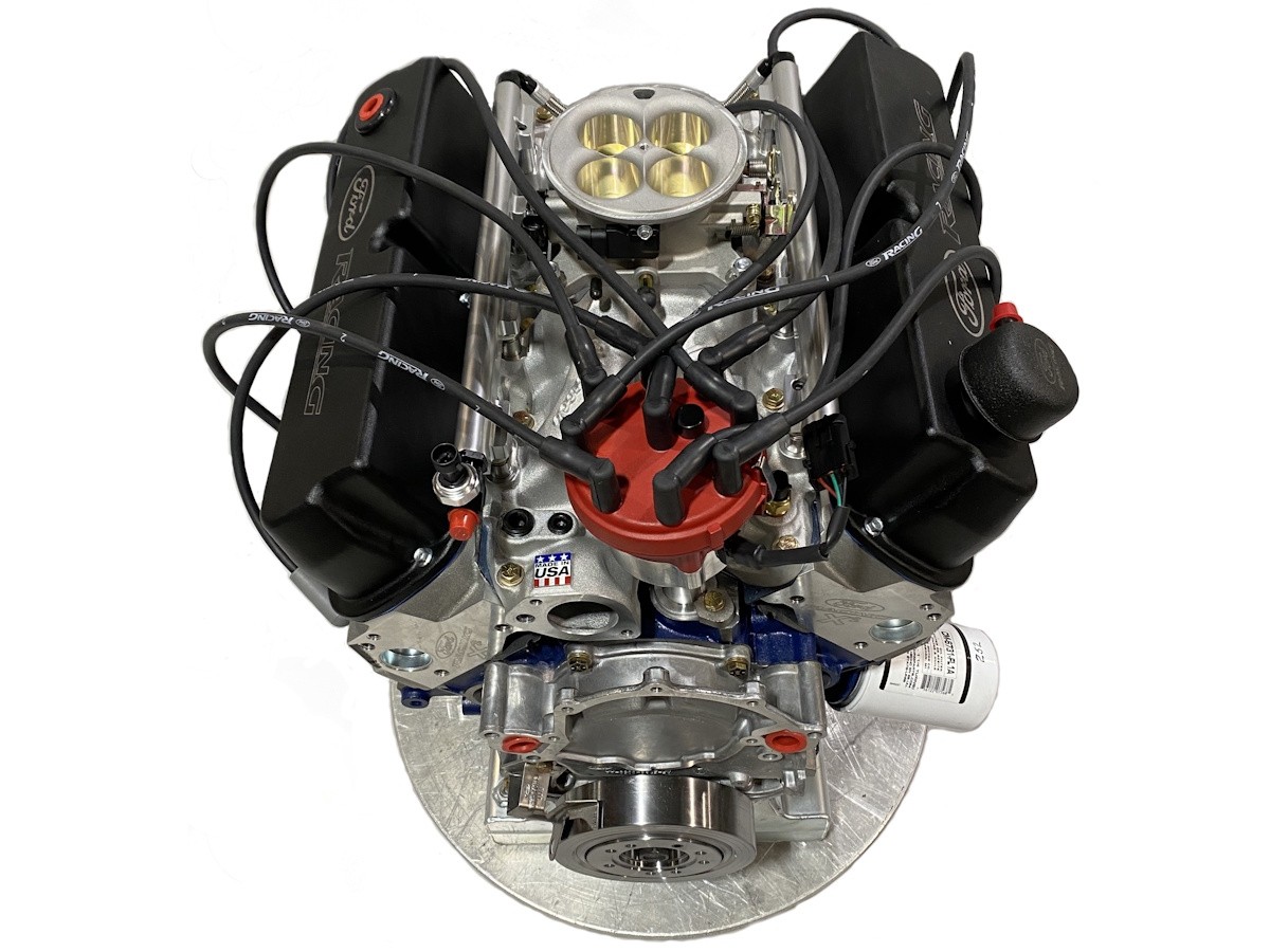 Ford Racing X2347 EFI Dressed 360 HP Crate Engine Rear Sump - M-6007 ...