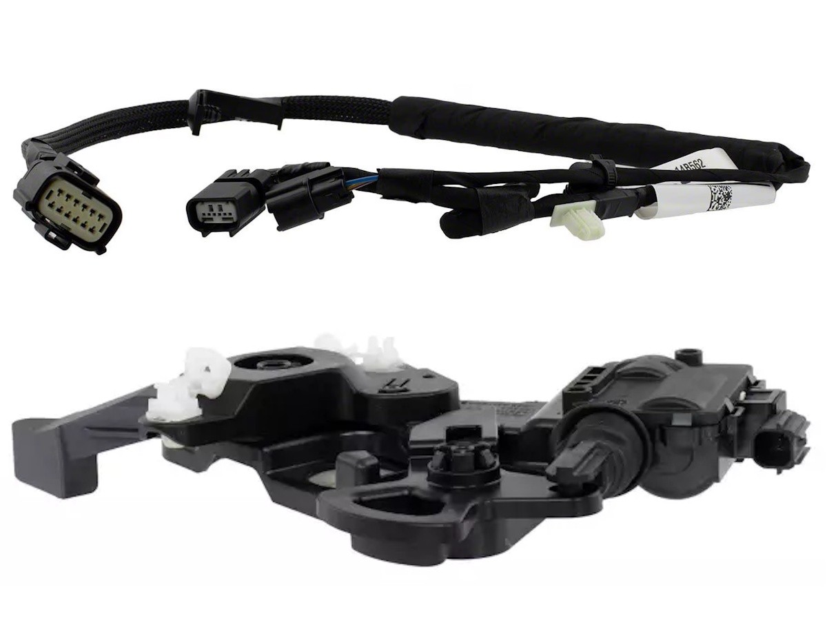 Ford Power Locking Tailgate Kit Wire Harness And Latch - MAVPOWERLOCKTG ...