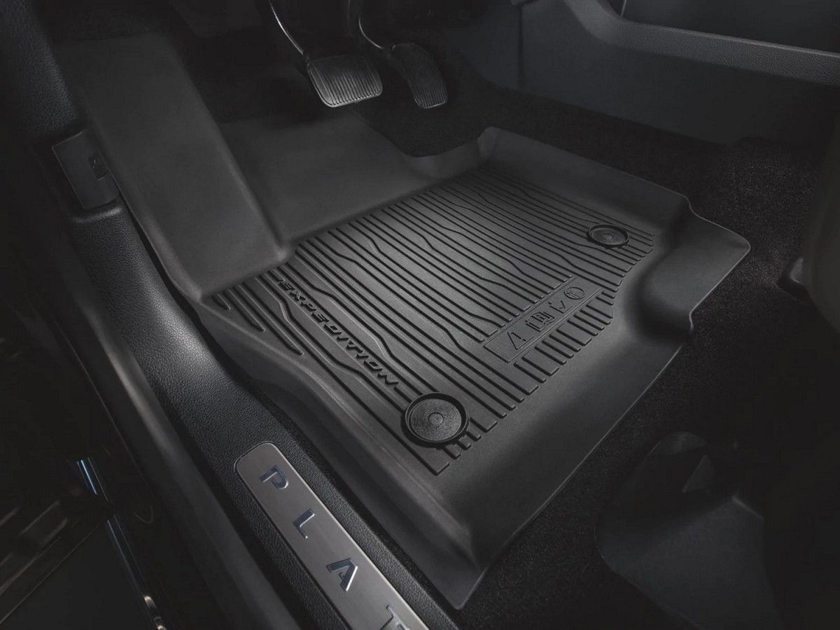Ford All Weather Floor Liners Kit Of Four For First And Second Rows ...