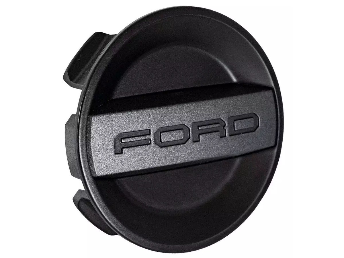 Genuine Ford Center Cap For OE Raptor Wheel Satin Black With Ford Logo ...