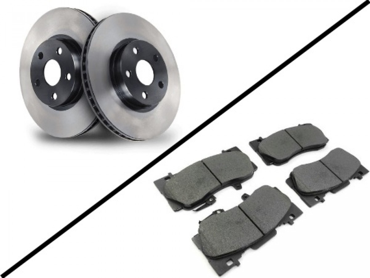 Ford Performance Pack - Front Pads and Rotors Kit - MUSTANGPPBRAKES ...