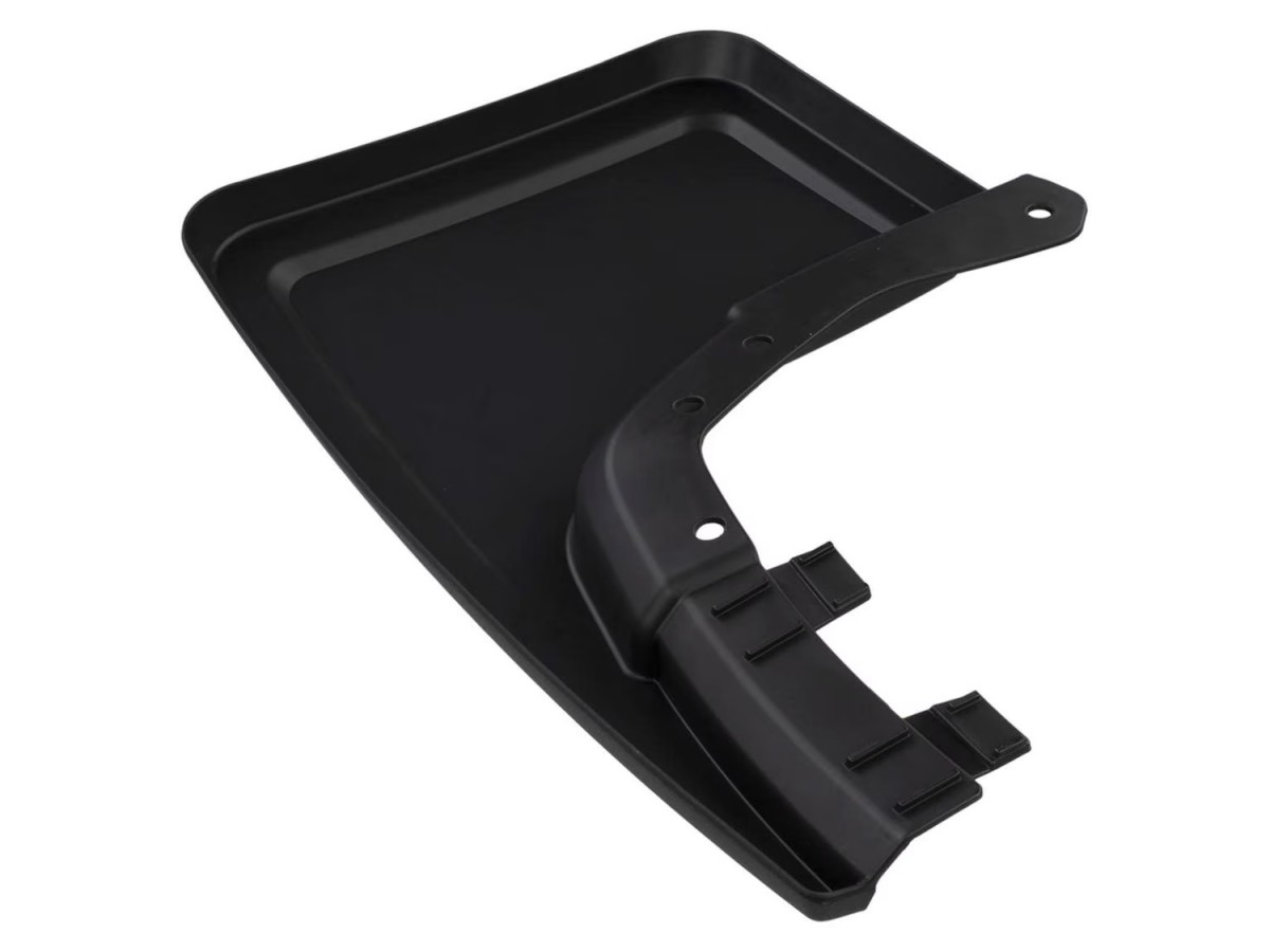 Ford Molded Carbon Black Splash Guards With Lightning Logo Rear Pair ...