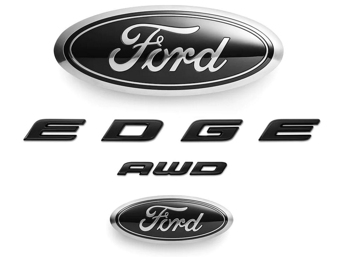 Ford Blacked Out Badges For Front And Rear For AWD - NT4Z-9942528-BA ...