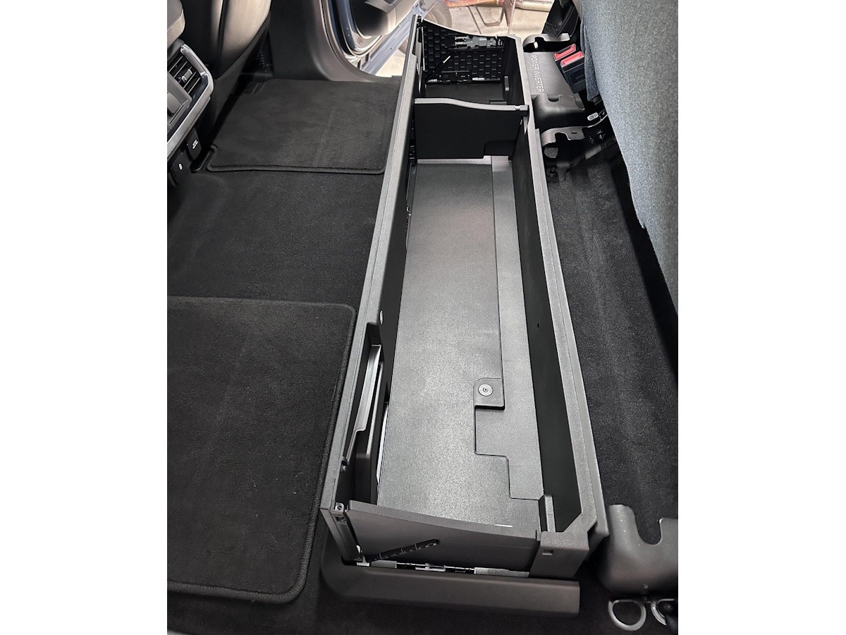 Ford Folding Under Seat Storage Bin For Rear Row - F150REARSTORAGEBIN ...