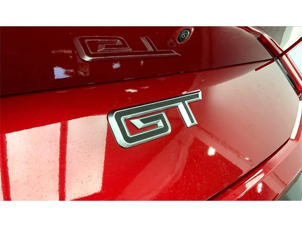 Ford Chrome & Black GT Rear Deck Lid Emblem - PR3Z-6342528-B ...