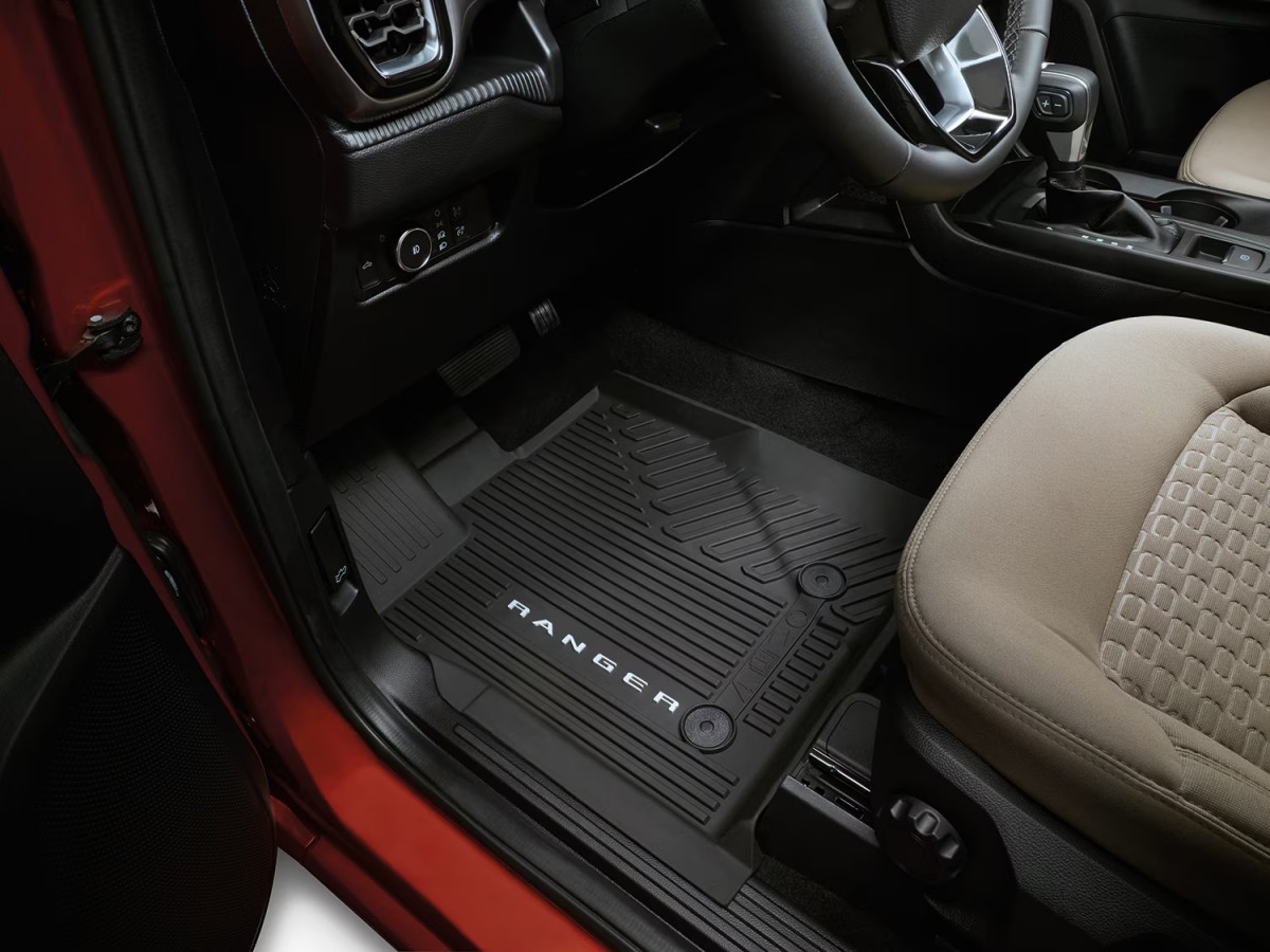 Ford All Weather Floor Liners Complete Kit For Front And Rear Rows ...