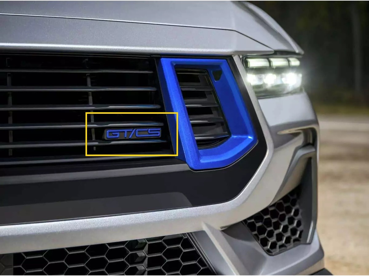 Ford Blue & Black California Special GT / CS Grille Emblem - RR3Z-8A224 ...