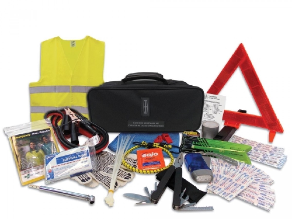 Ford Roadside Assistance Kit With Lincoln Logo - VFL3Z-19F515-E ...