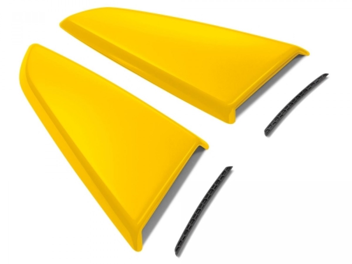 Genuine Ford Quarter Window Scoop Kit - Triple Yellow - VHR3Z-63280B10 ...
