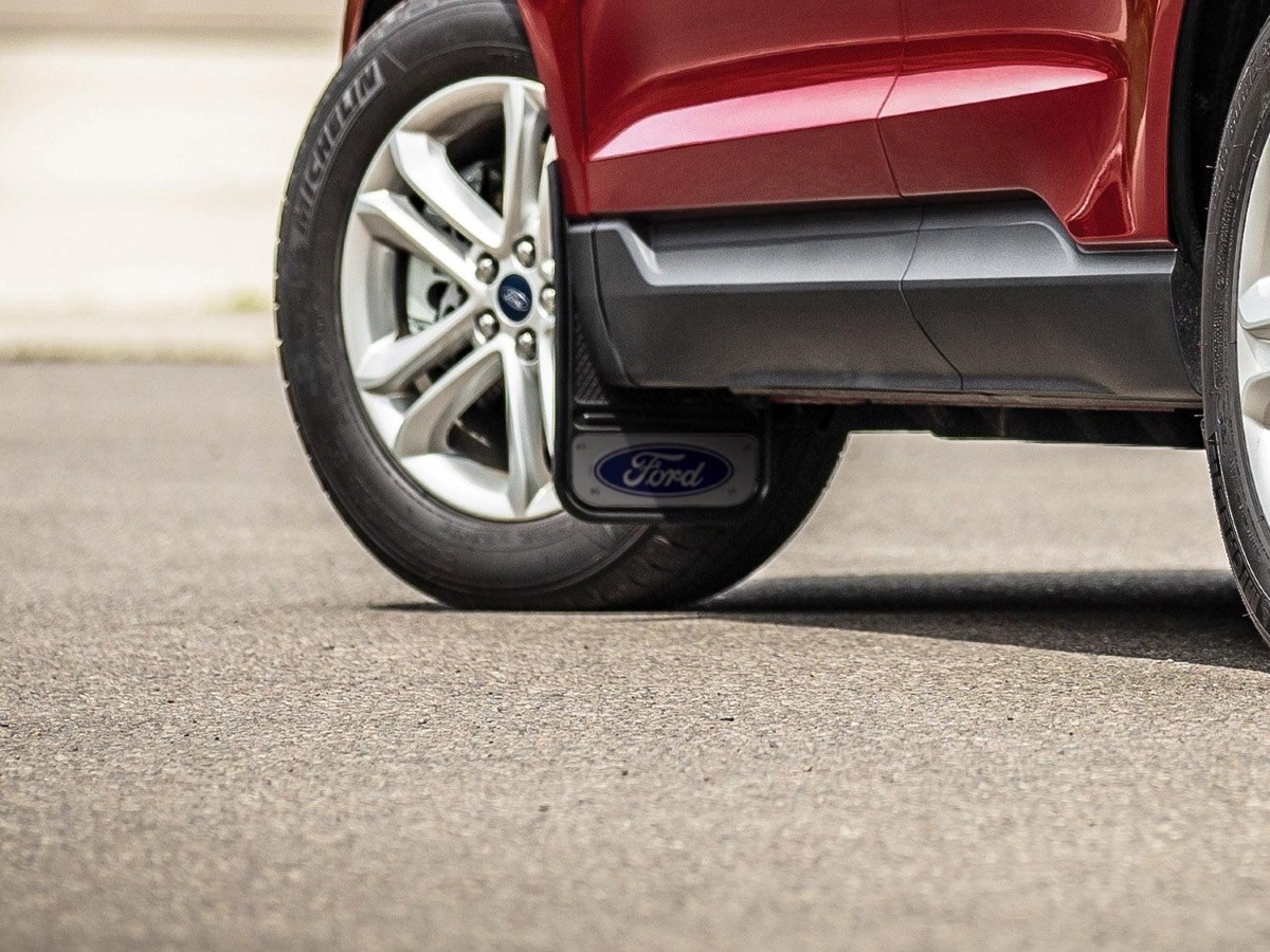 Genuine Ford Splash Guards By Gatorback For Front Wheels With Blue Ford ...