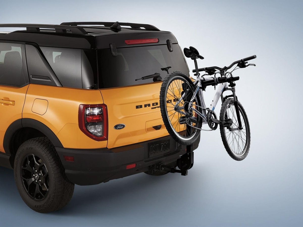 Ford Bicycle Carrier By Thule - Hitch Mounted - 2 Bikes - VM1PZ-7855100 ...