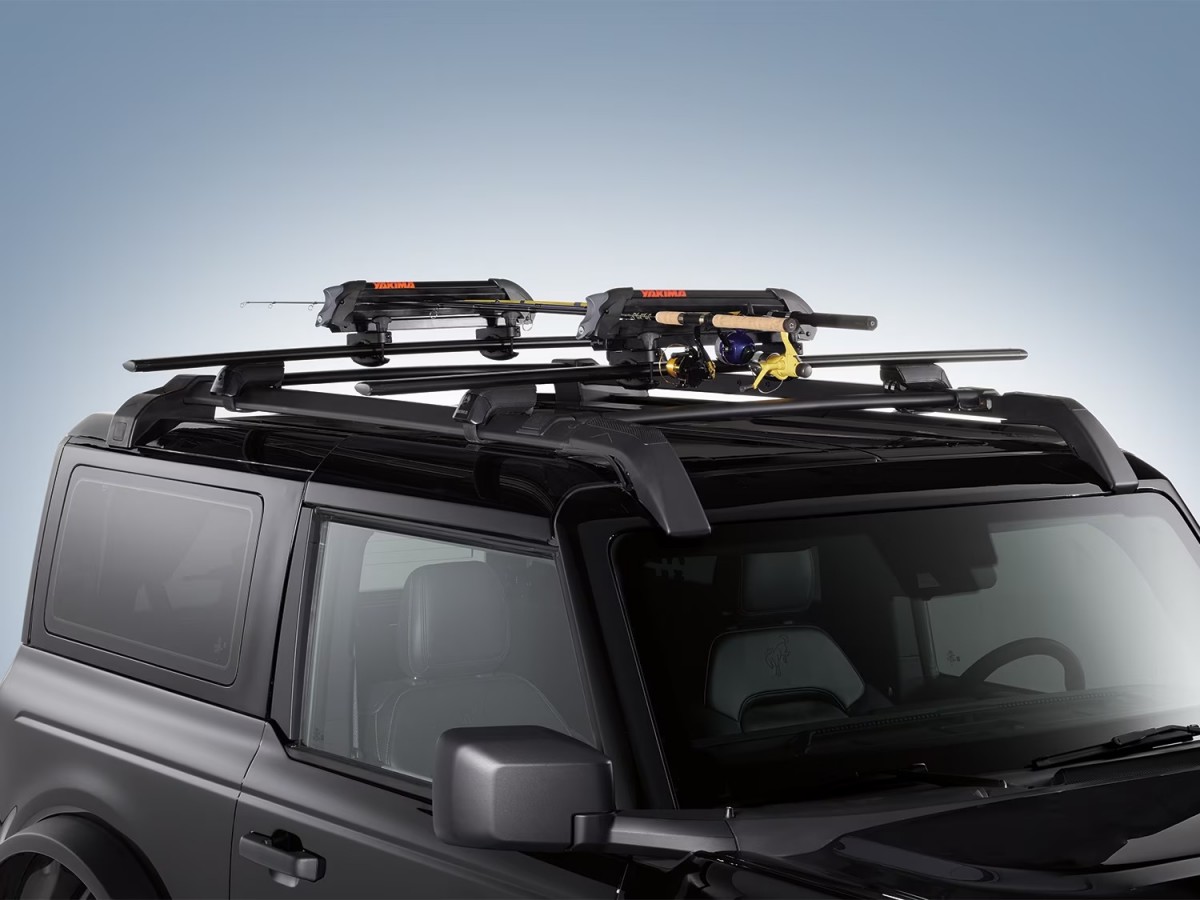 Genuine Ford Rack Mounted Fishing Rod Mount By Yakima - VM1PZ-7855100-E ...
